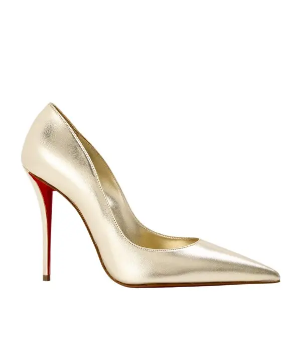 CHRISTIAN LOUBOUTIN Sole Leather Miss Z Pumps - Nude