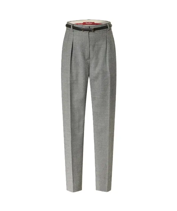 Max Mara Casual Pants With Belt Loops