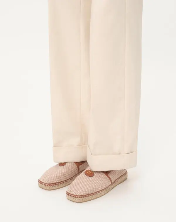 Valentino Garavani Palm Avenue Canvas Espadrilles