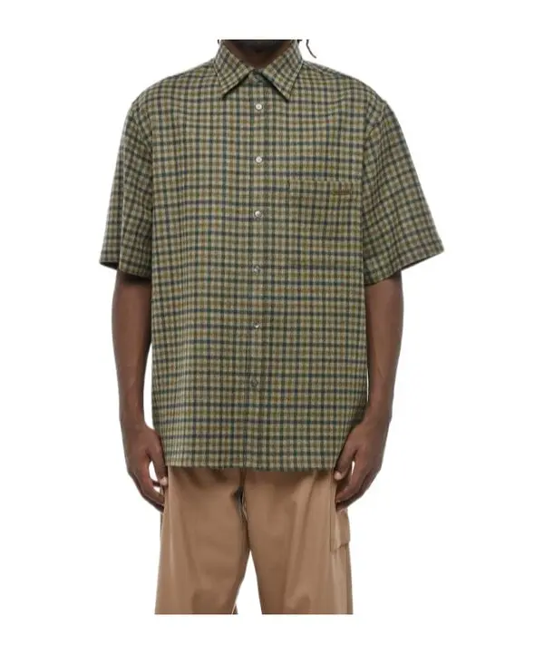 DARKPARK Checked Short-sleeve Shirt