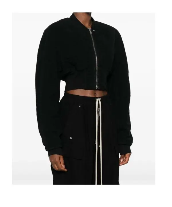 Rick Owens Porterville Collage Bomber Jacket