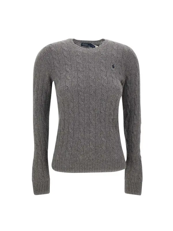 Polo Ralph Lauren Cable-knit Jumper With Embroidered Pony Logo