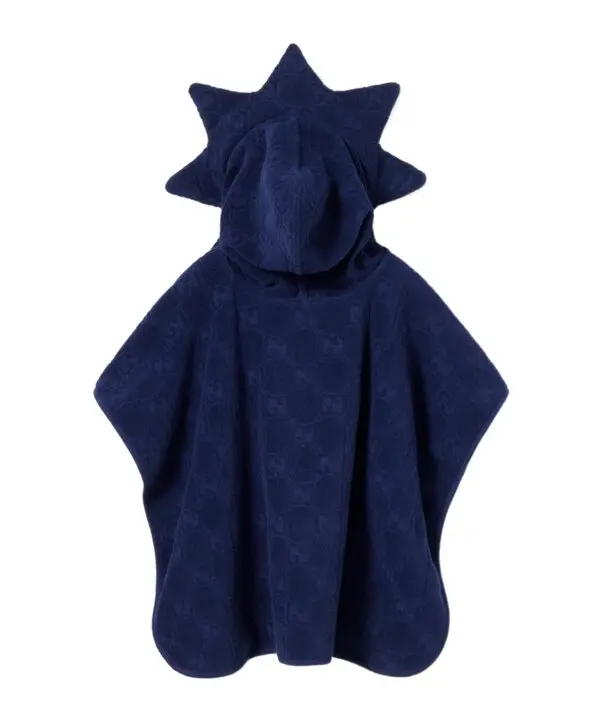 Gucci Gg Terrycloth Hooded Towel With Character Embroidery