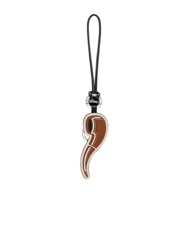Longchamp Pipe-shaped Keychain