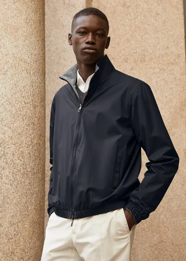 Loro Piana Windmate Reversible Bomber Jacket
