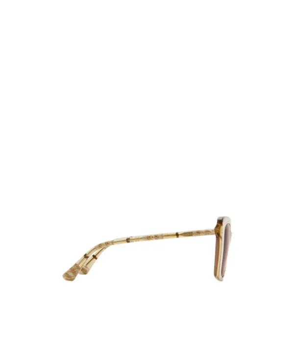 Burberry Tubular Check Square Sunglasses