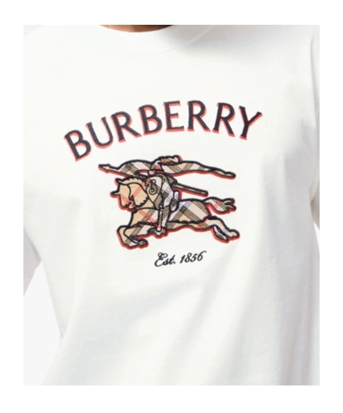 Burberry Knight Check Cotton T-shirt