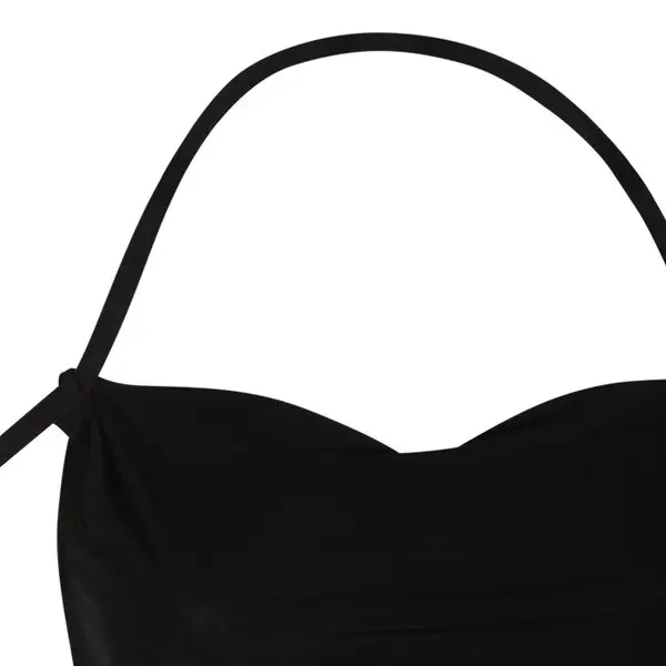 MARINE SERRE Halterneck Dress