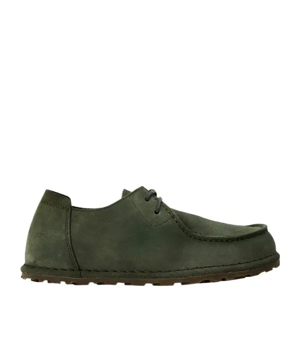 BIRKENSTOCK Suede Lace-up Casual Shoes - Green