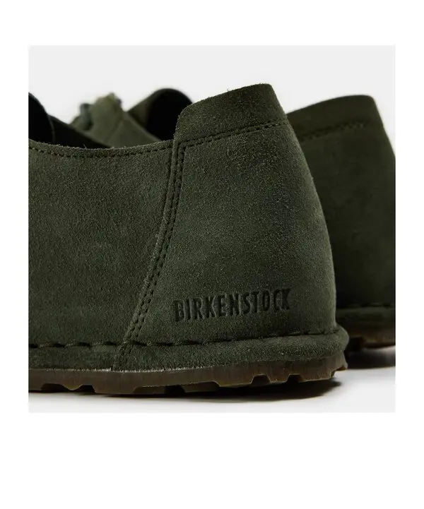 BIRKENSTOCK Suede Lace-up Casual Shoes - Green