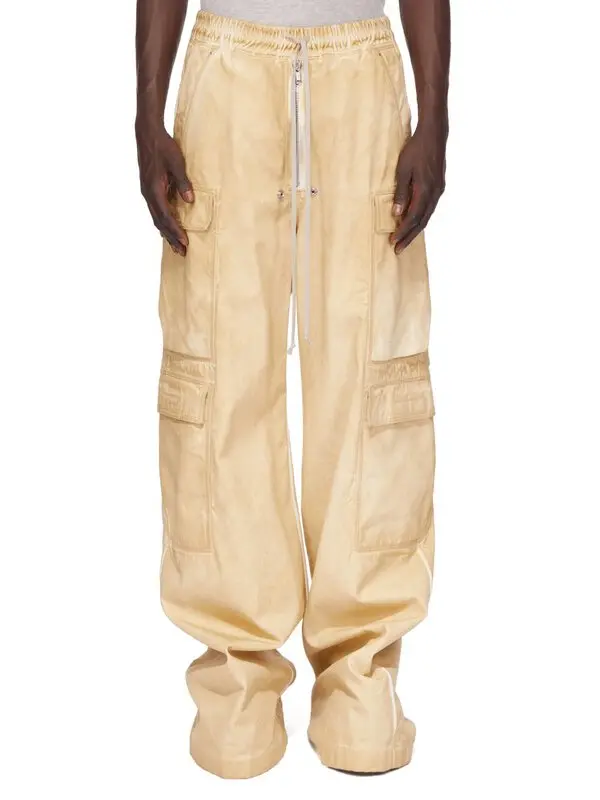 Rick Owens Double Cargo Jumbo Trousers - Nude