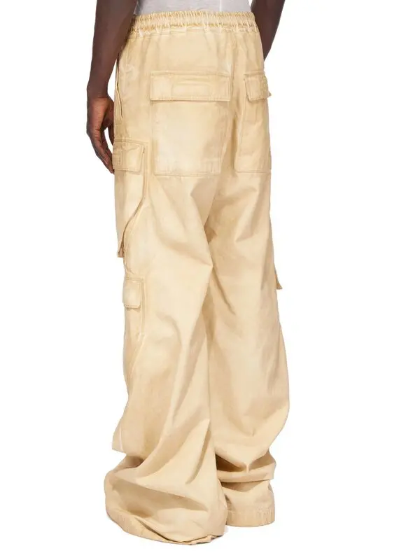 Rick Owens Double Cargo Jumbo Trousers - Nude