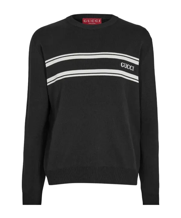 Gucci Crew Neck Knit Sweater