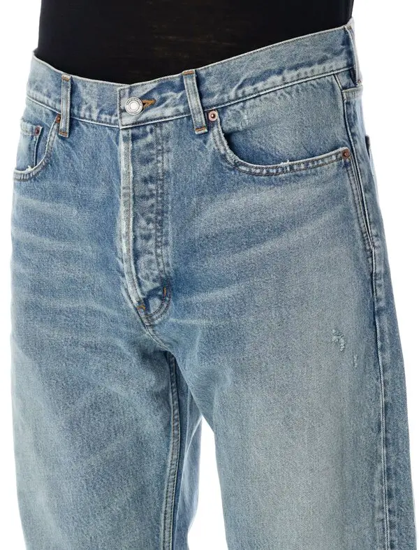 Saint Laurent Loose-fit Mid-rise Jeans