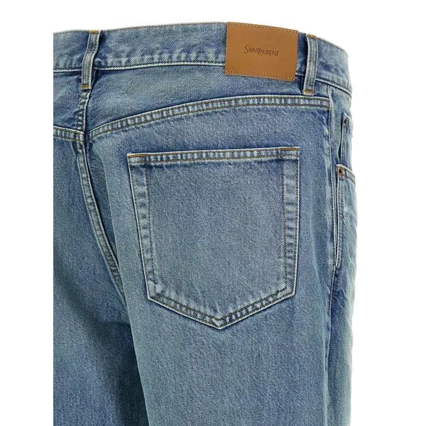 Saint Laurent Loose-fit Mid-rise Jeans