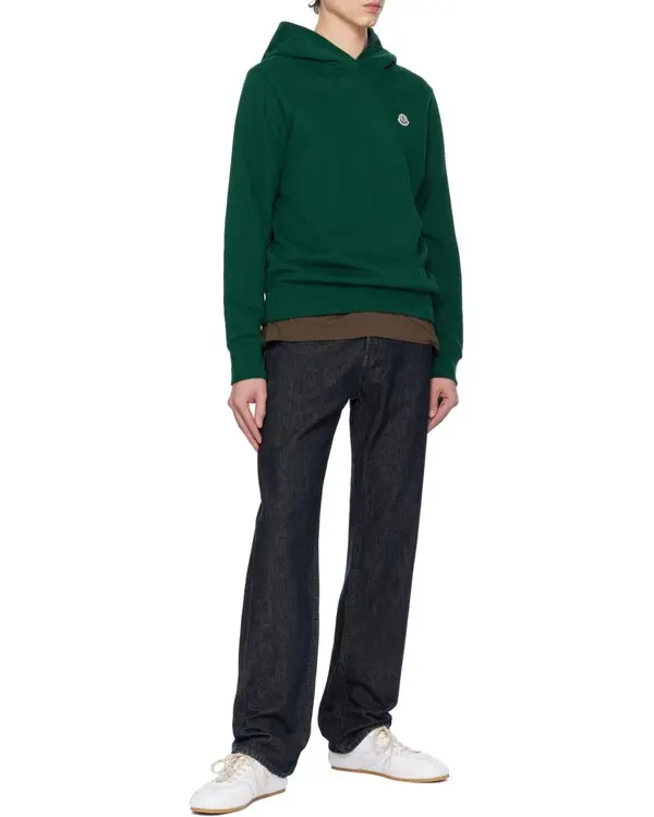 Moncler Logo Patch Long Sleeved Hoodie