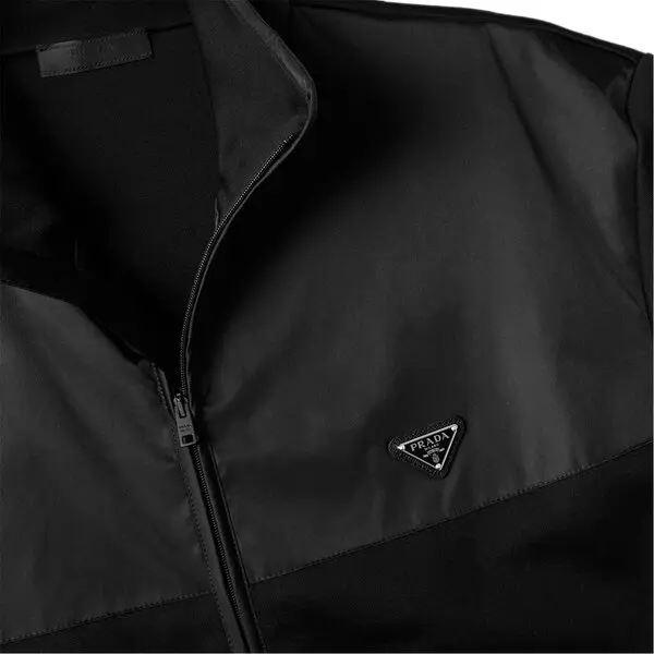 Prada Logo Zip Jacket
