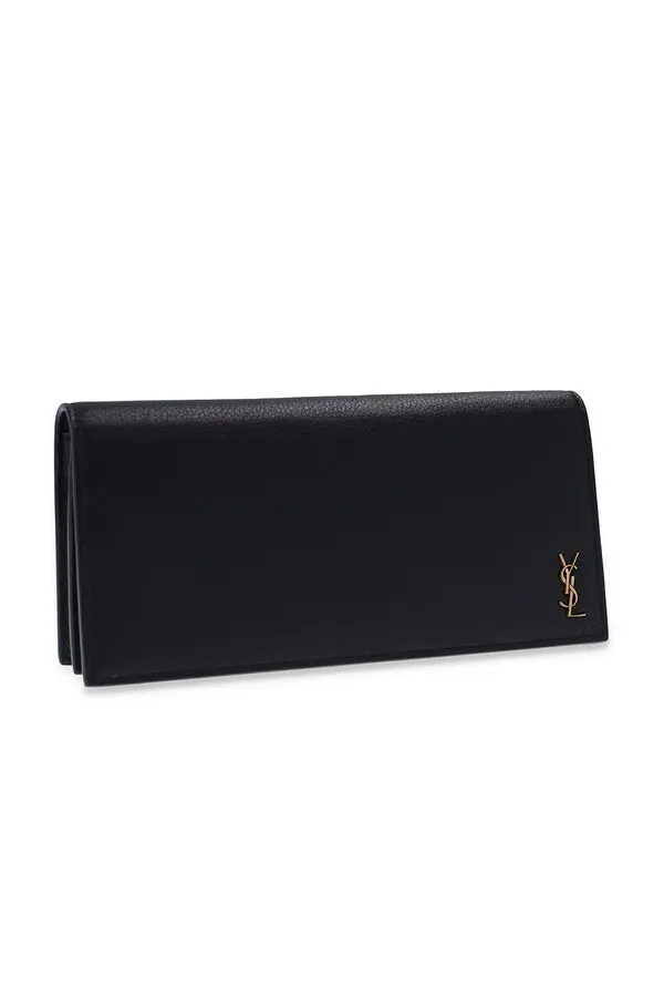 Saint Laurent Monogram Leather Wallet