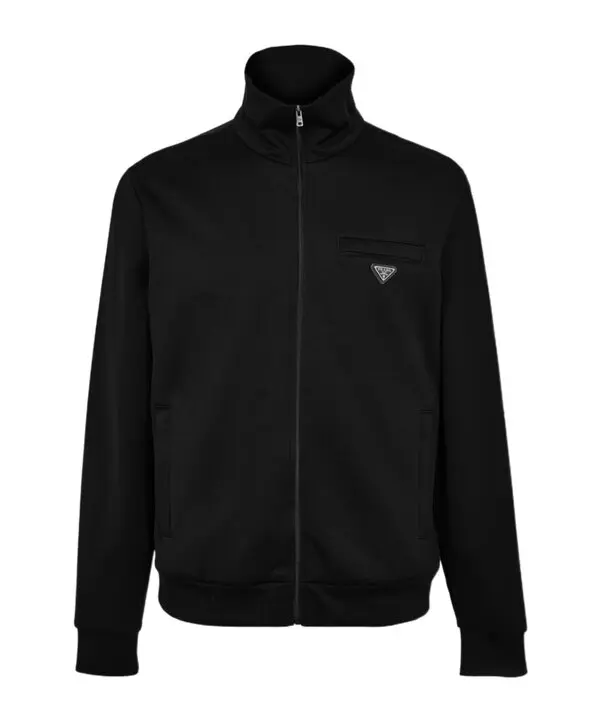 Prada Logo Zip Jacket