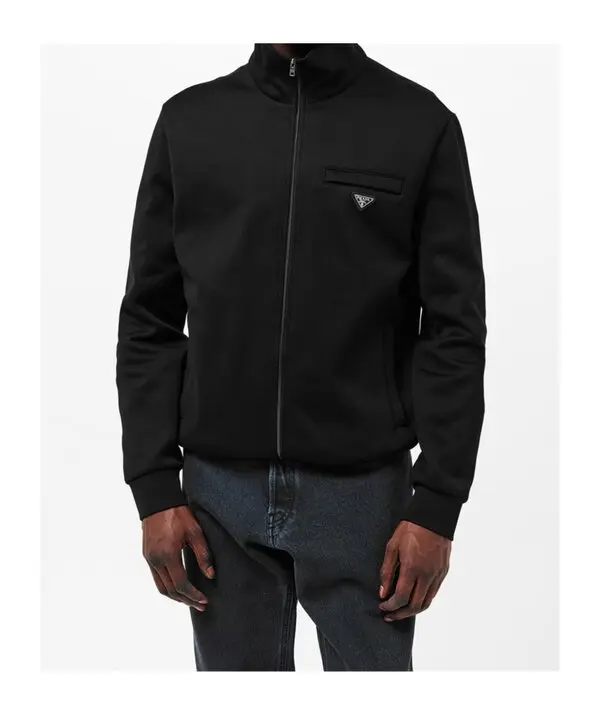 Prada Logo Zip Jacket