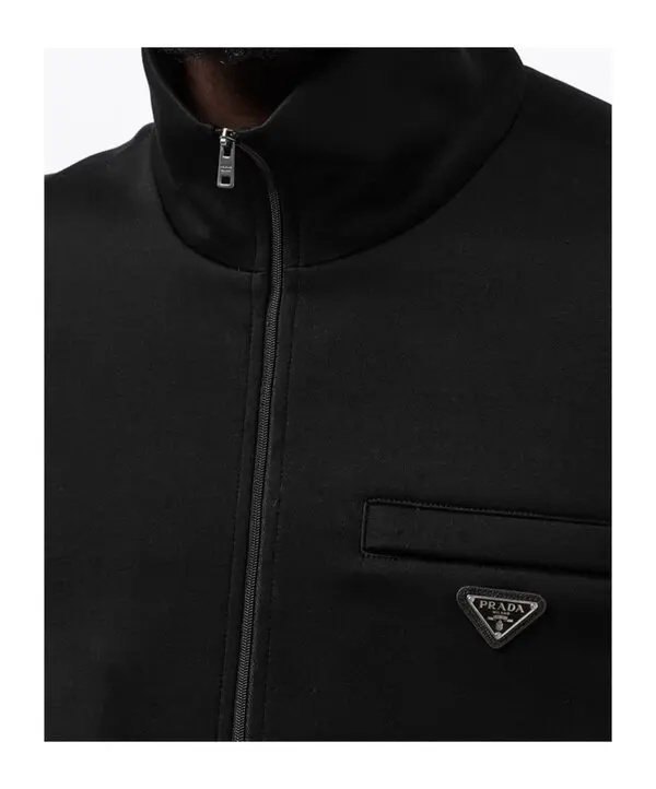 Prada Logo Zip Jacket