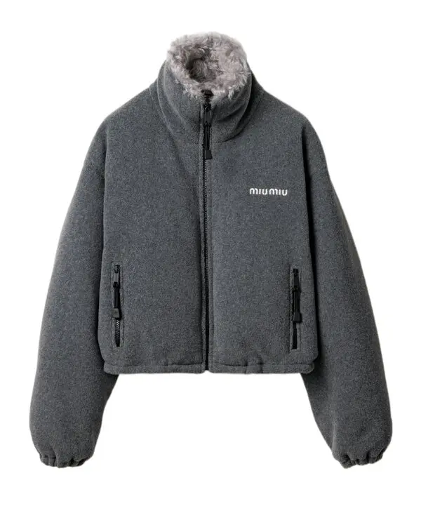 Miu Miu Fleece Down Jacket