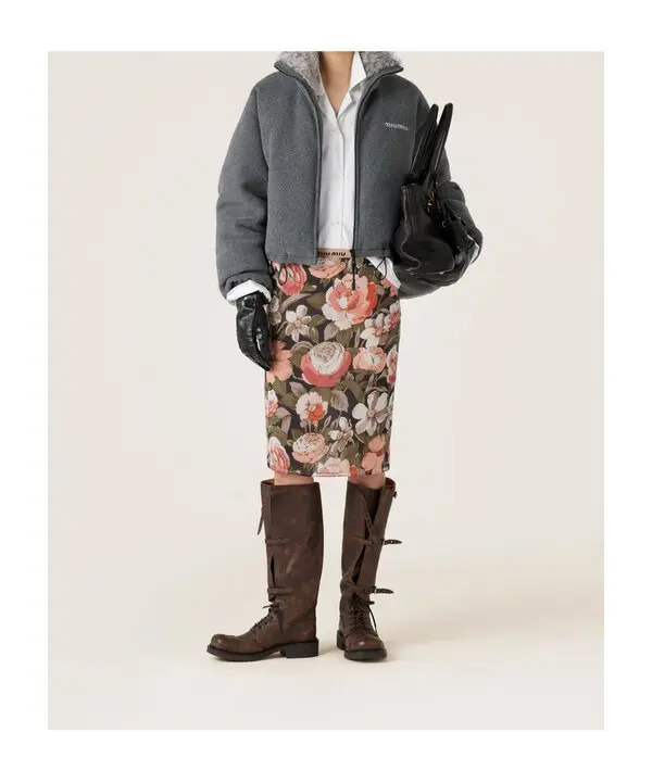 Miu Miu Fleece Down Jacket