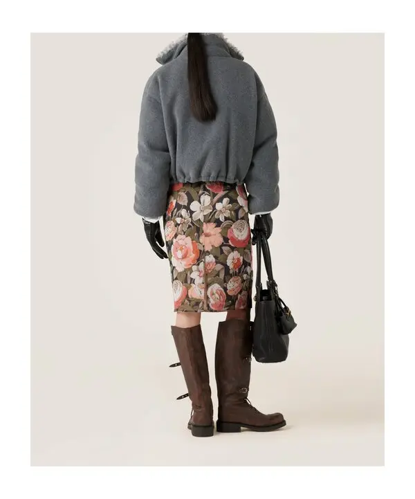 Miu Miu Fleece Down Jacket