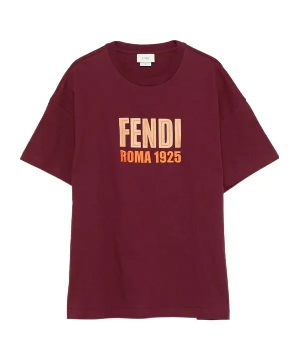 Fendi Logo Lettering T-shirt