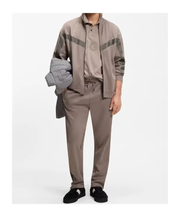 Hugo Boss Logo Zip Sweatshirt