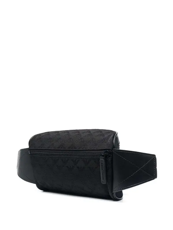 Emporio Armani All-over Eagle Jacquard Belt Bag