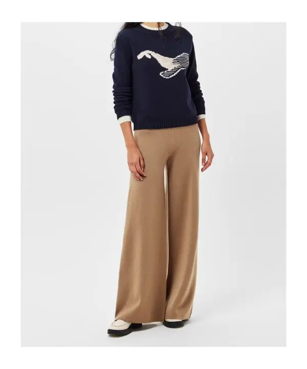 Max Mara High Waisted Wide Leg Casual Pants
