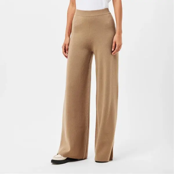 Max Mara High Waisted Wide Leg Casual Pants