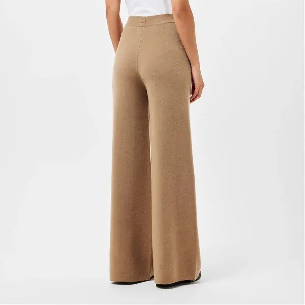 Max Mara High Waisted Wide Leg Casual Pants