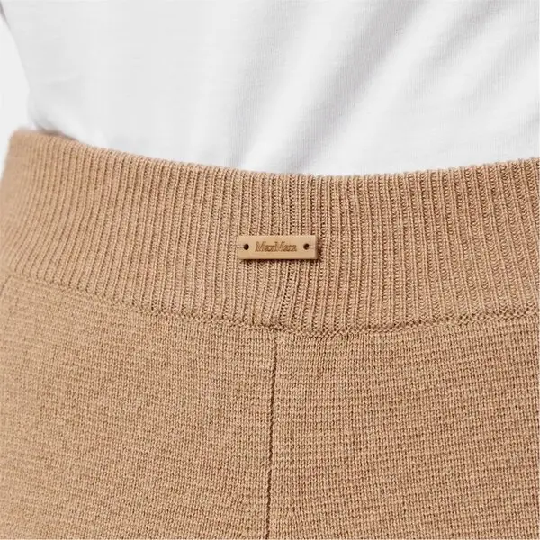 Max Mara High Waisted Wide Leg Casual Pants