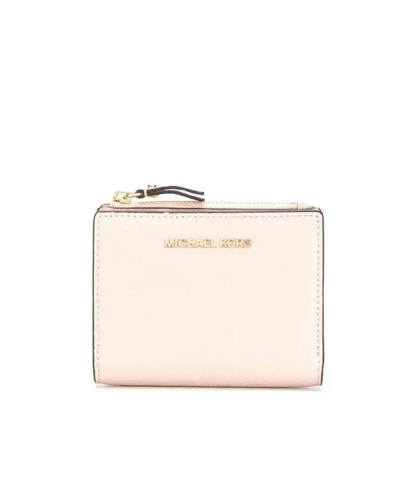 Michael Kors Logo Plaque Bi-fold Wallet