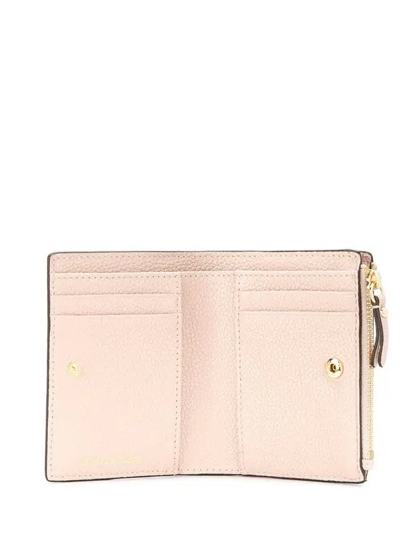 Michael Kors Logo Plaque Bi-fold Wallet