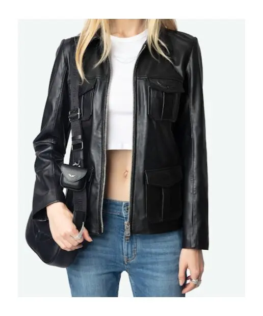 Zadig&Voltaire Lienna Leather Jacket