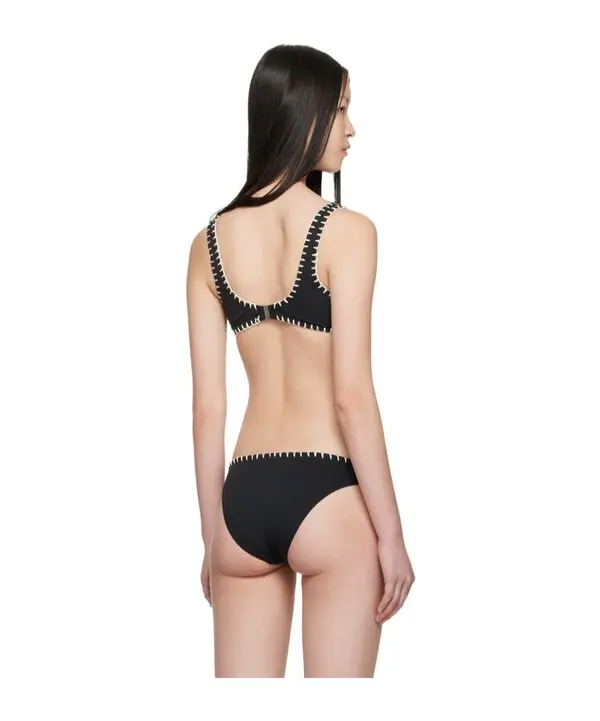 Nanushka Malti Bikini Top - Black