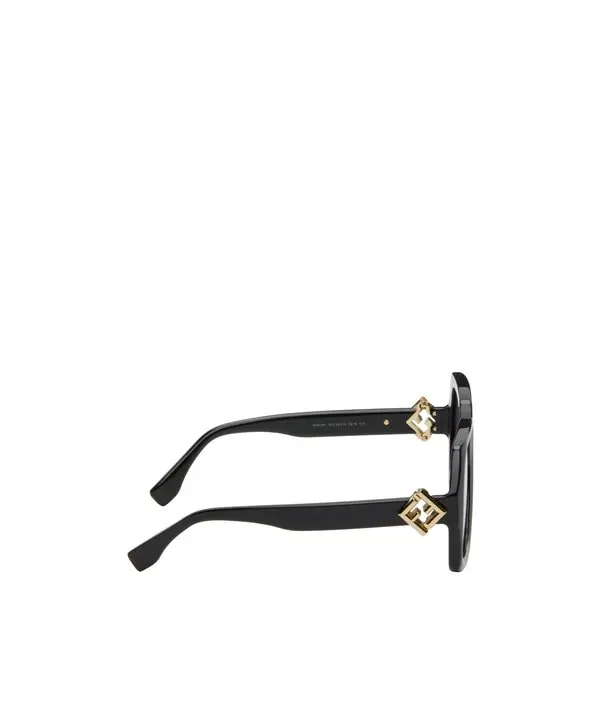 Fendi Geometric Frame Sunglasses