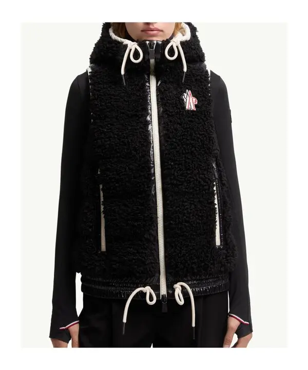 Moncler Teddy Hooded Insulated Gilet