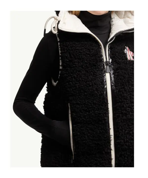 Moncler Teddy Hooded Insulated Gilet