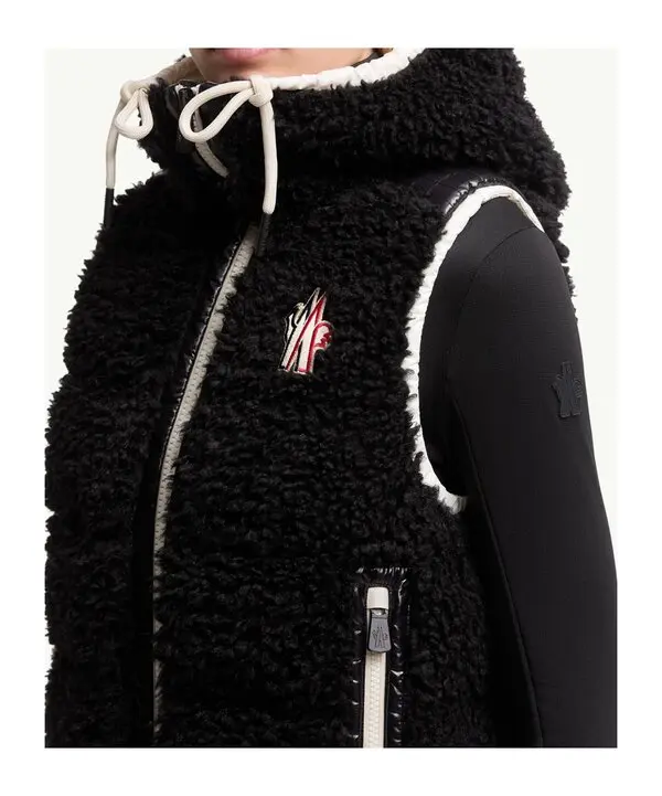 Moncler Teddy Hooded Insulated Gilet