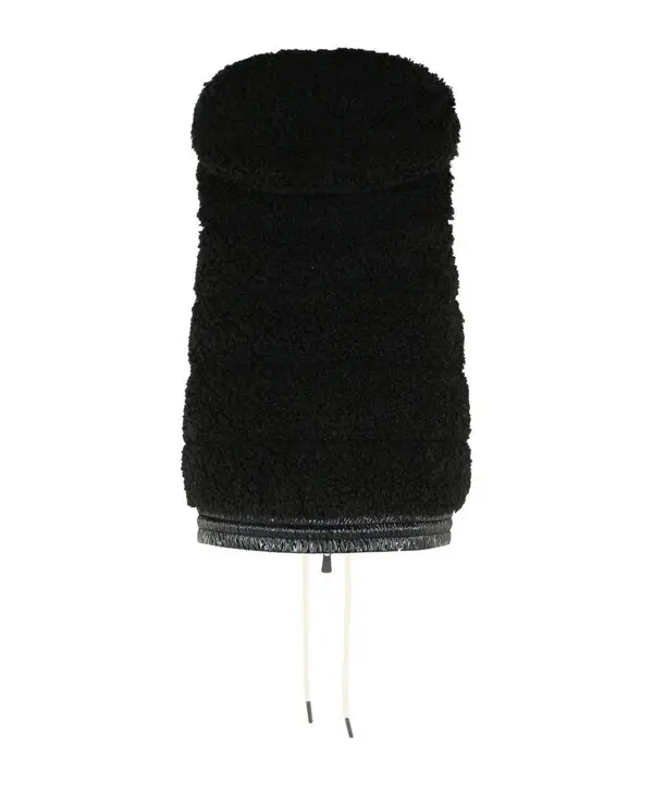 Moncler Teddy Hooded Insulated Gilet - Black