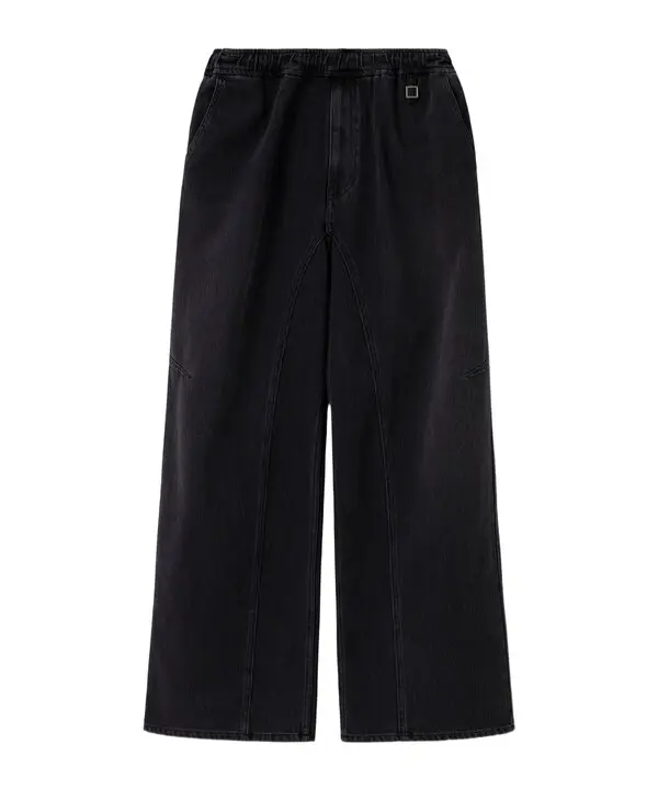 WOOYOUNGMI Wide Banding Denim Pants