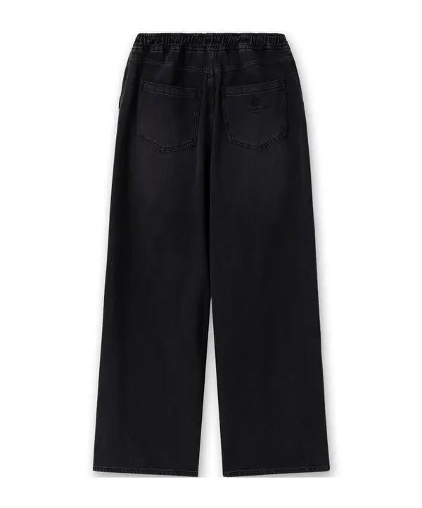 WOOYOUNGMI Wide Banding Denim Pants
