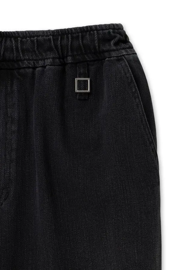 WOOYOUNGMI Wide Banding Denim Pants
