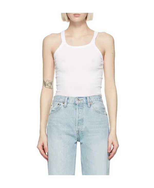 RE/DONE Ribbed Tank Top