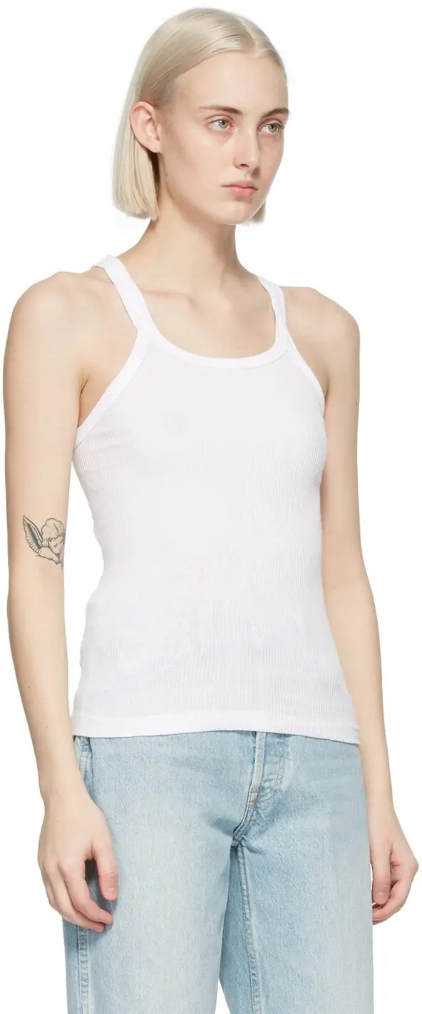 RE/DONE Ribbed Tank Top