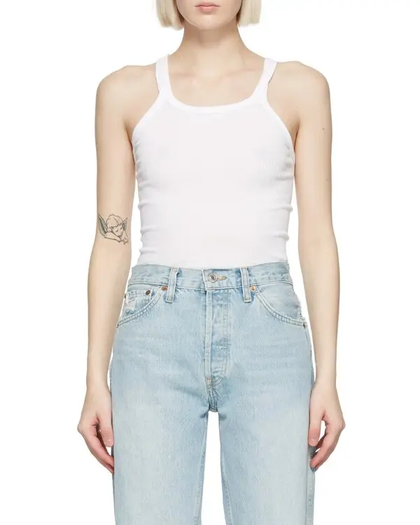 RE/DONE Ribbed Tank Top